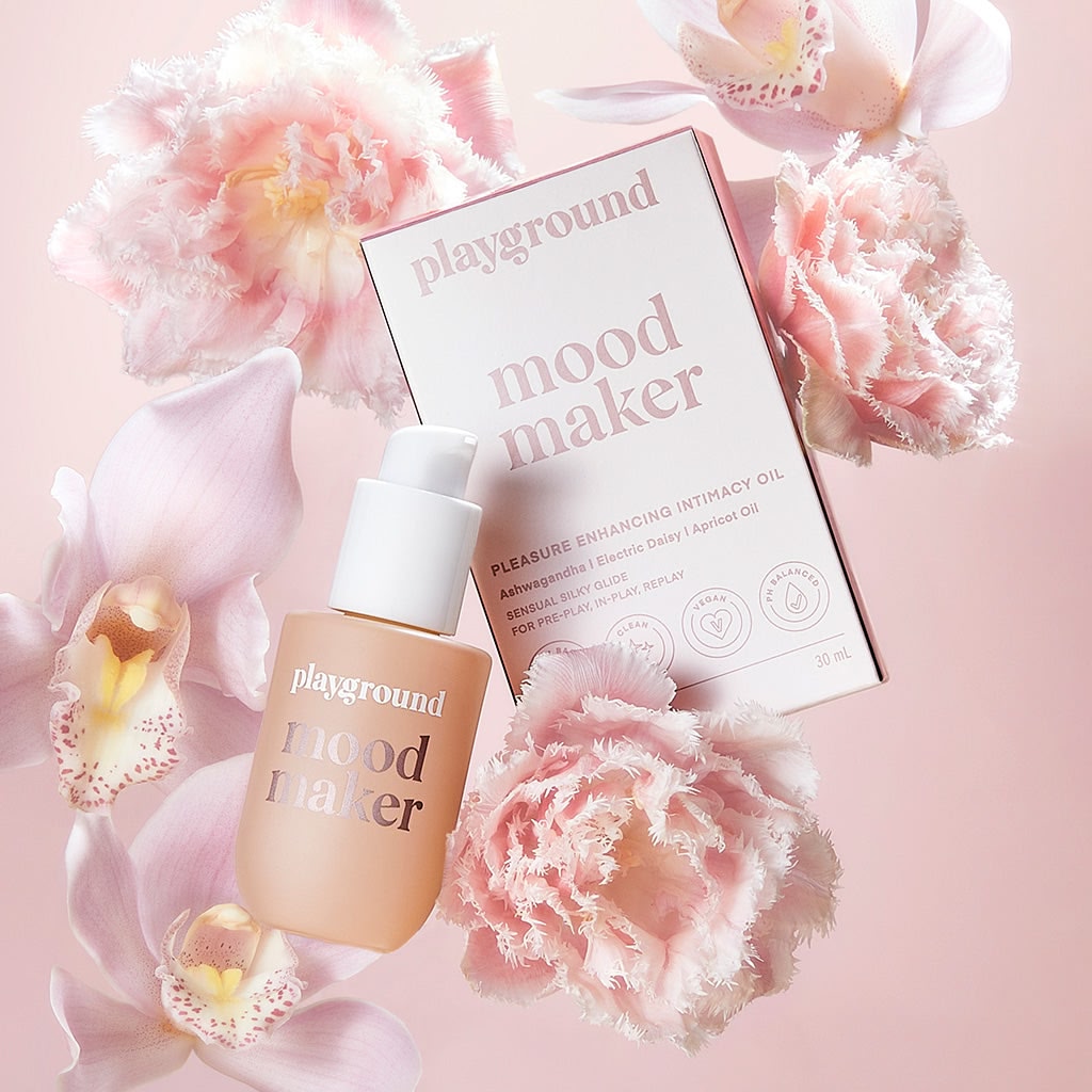 Mood Maker Pleasure-Enhancing Intimacy Oil for Couples | Playground
